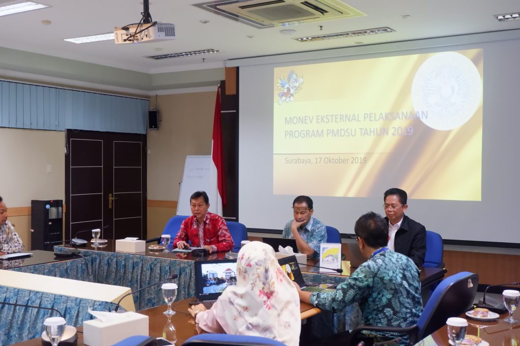 Monitoring and Evaluation and Supervision for PMDSU Program of UNAIR by ...