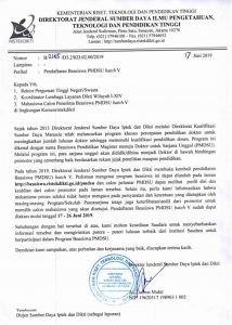 Pendaftaran Beasiswa PMDSU (Pendidikan Magister menuju Doktor untuk Sarjana Unggul) Batch V ...